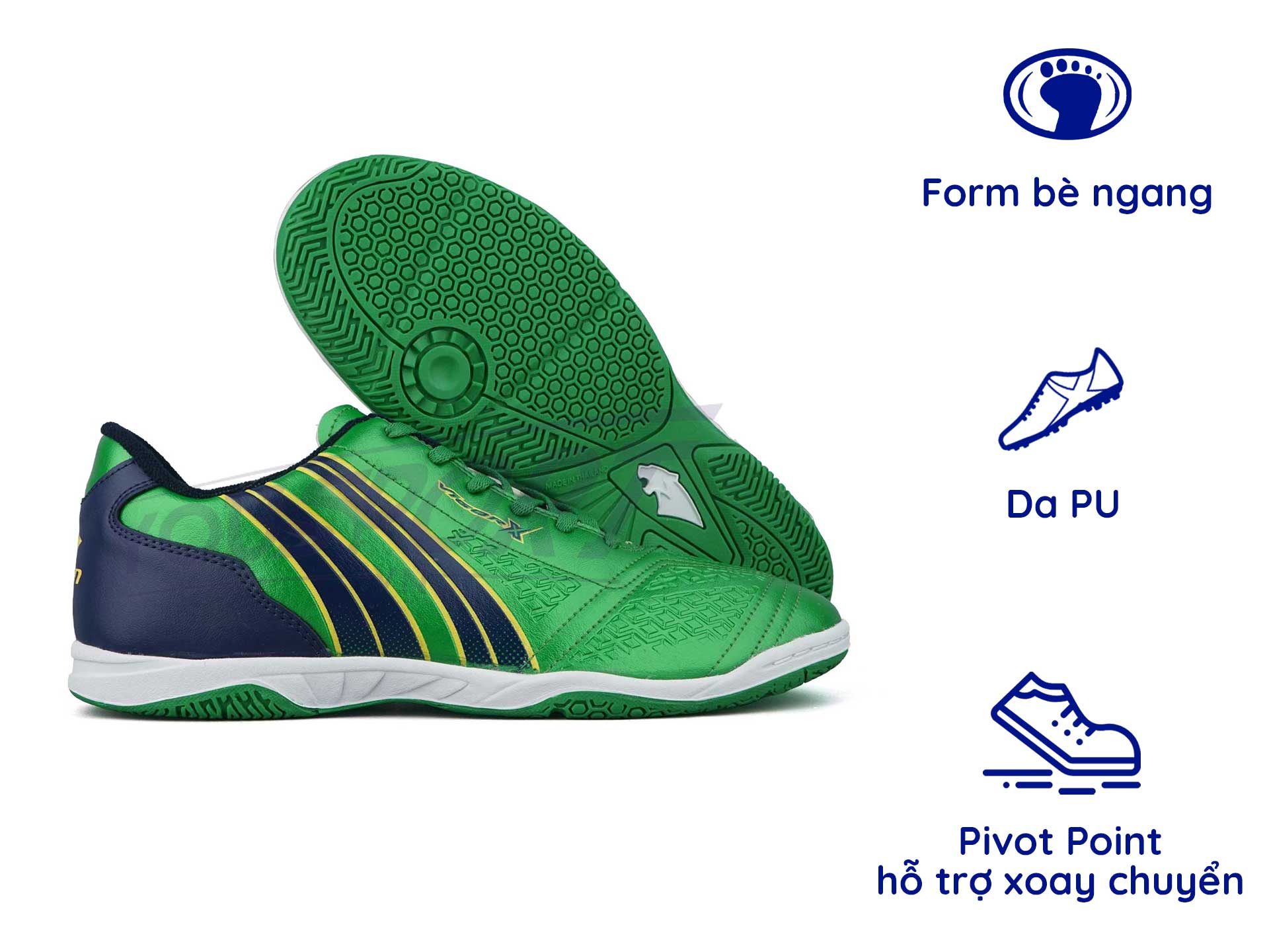 Giày Pan Vigor X IC | Giày futsal chính hãng | YouSport