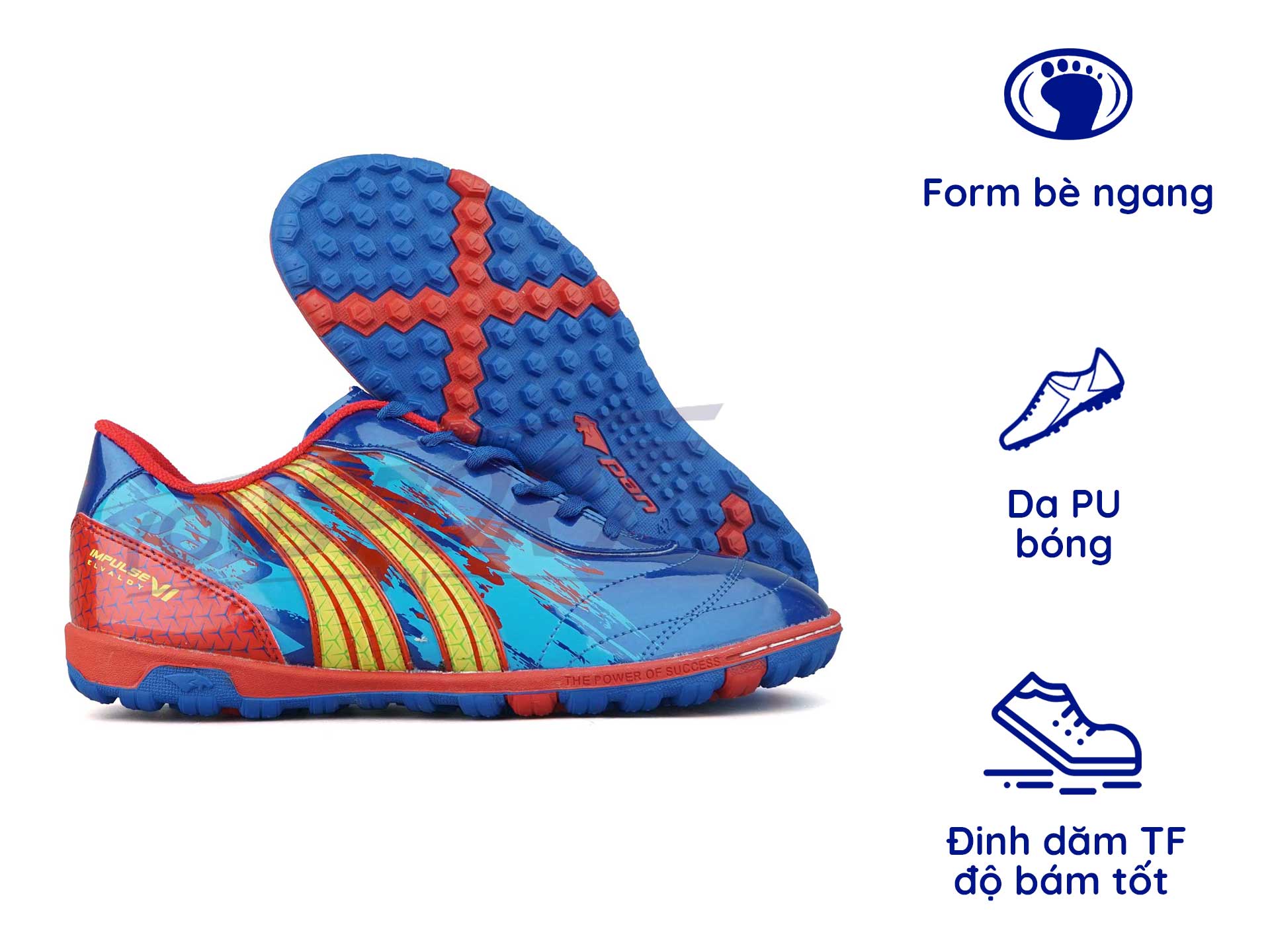 Giày Pan Impulse VI TF | Giày đá bóng sân cỏ nhân tạo | YouSport