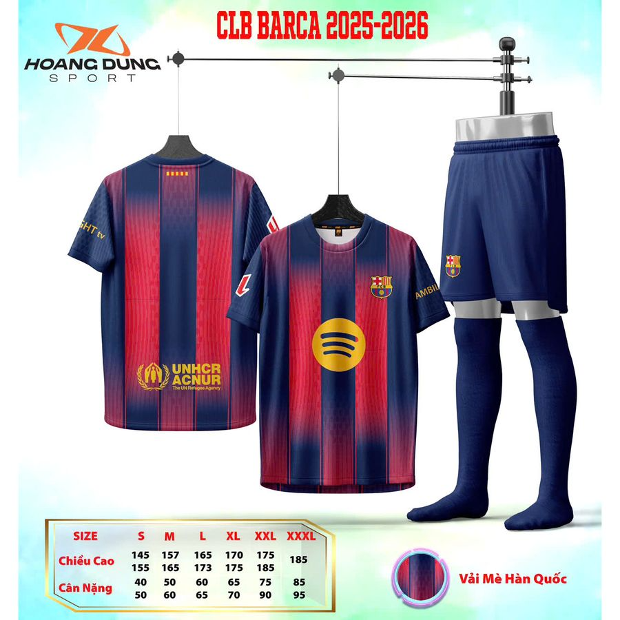 Quần Áo HD Barca 25/26 | YouSport
