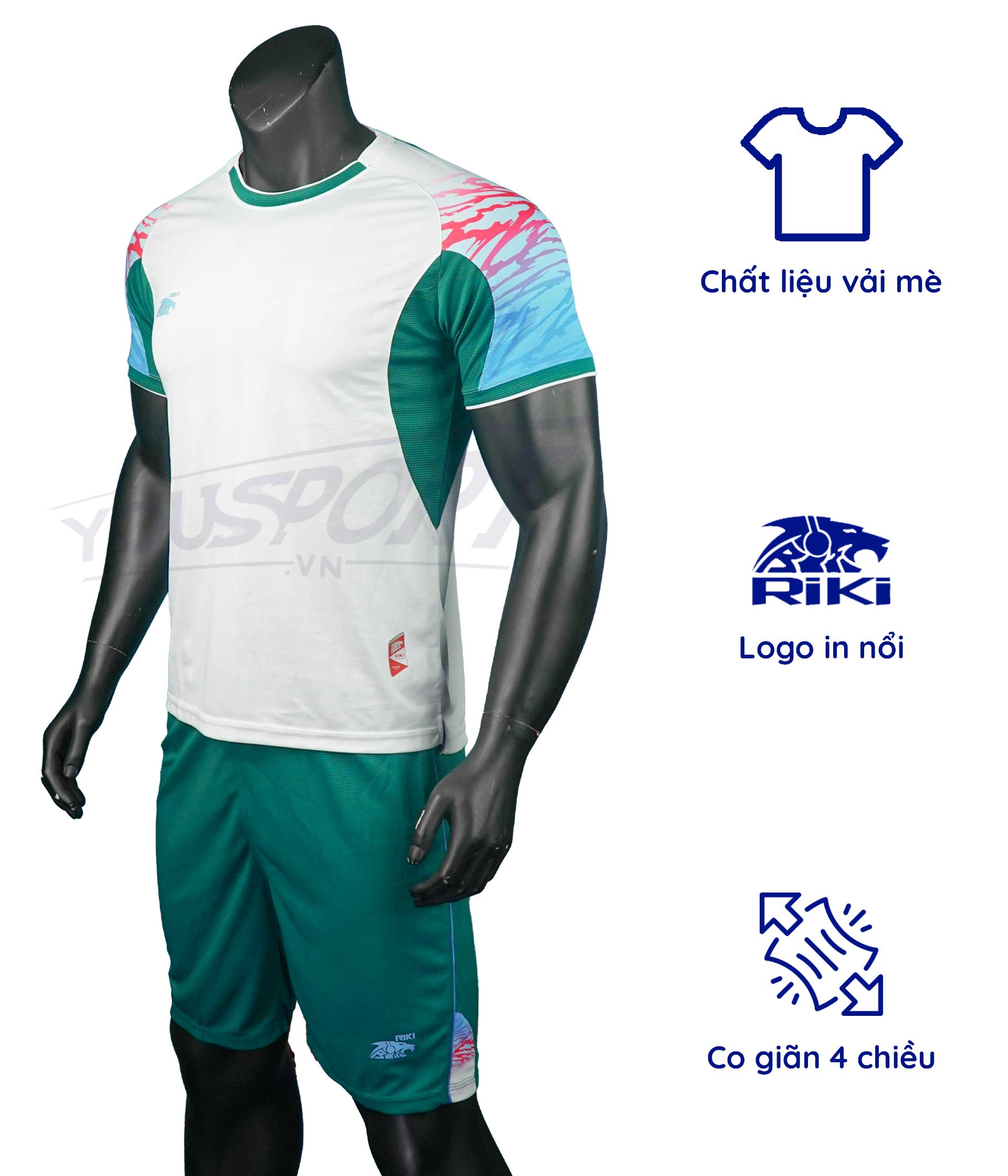 Quần áo bóng đá Riki Silver Roll | YouSport