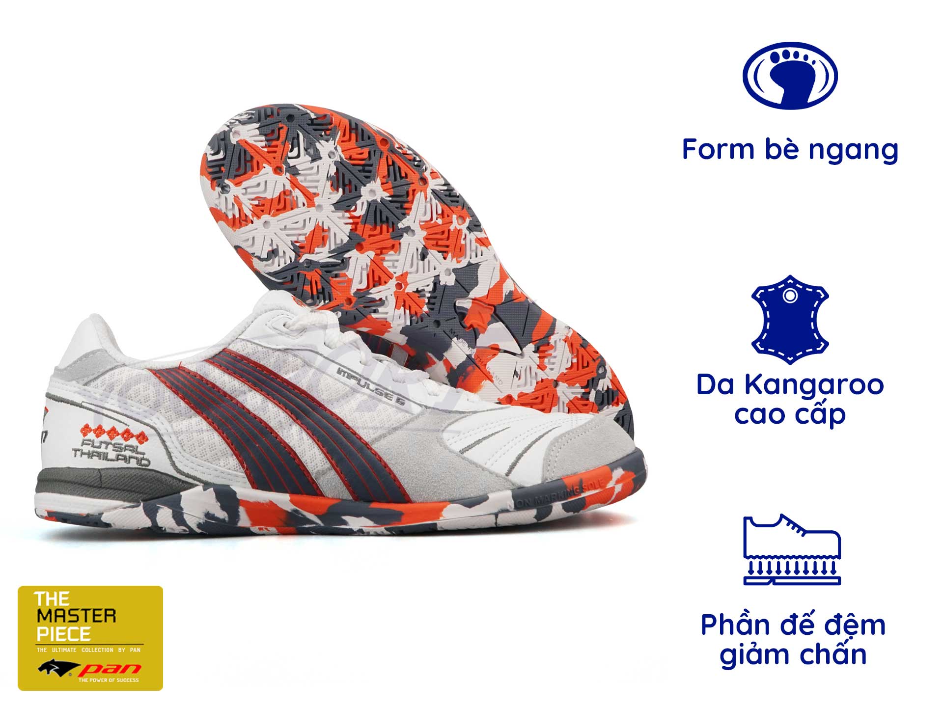 Giày Pan Impulse VI Kangaroo IC | YouSport